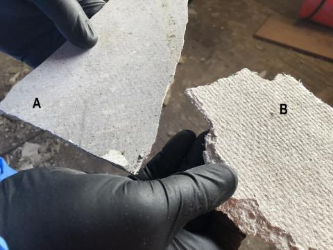 Low density board photo gallery | Asbestos